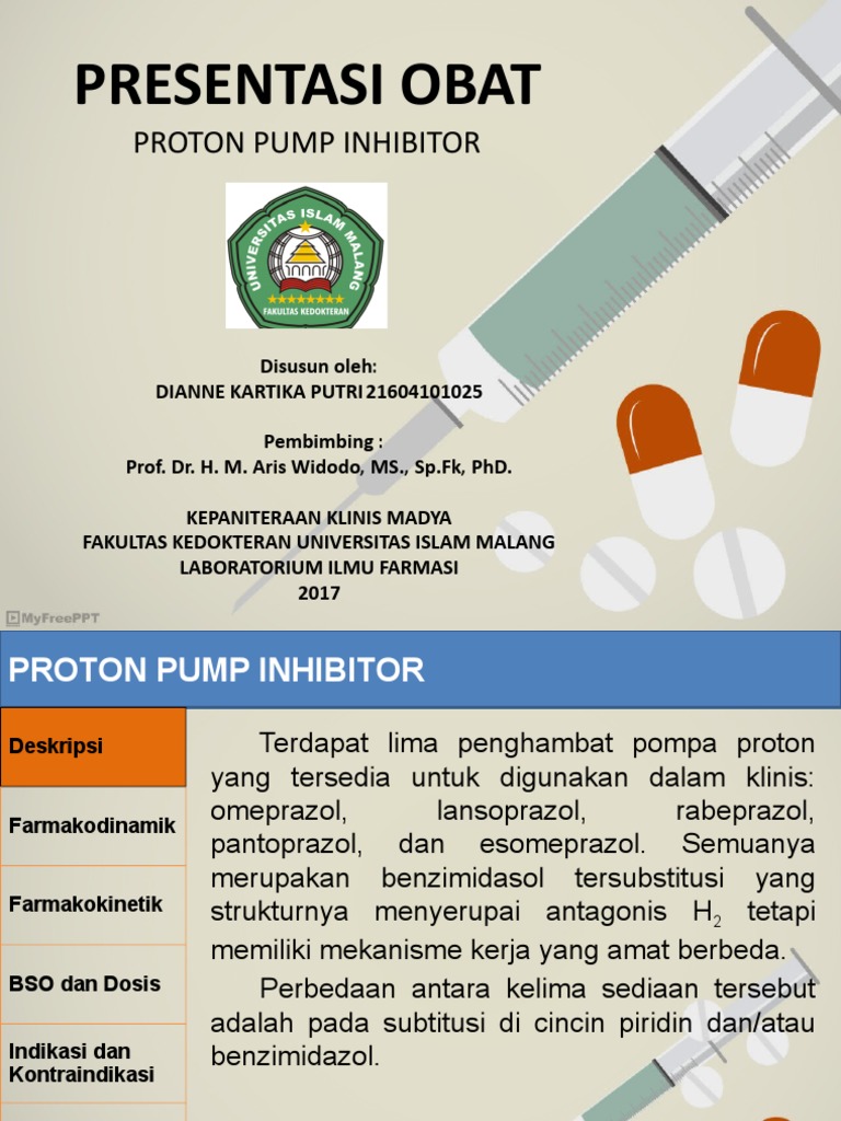 Obat Proton Pump Inhibitor: Panduan Lengkap | PDF | Sains & Matematika
