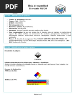 Hoja - de - Seguridad Pac (Policloruro de Aluminio) | PDF | Aluminio | Potasio