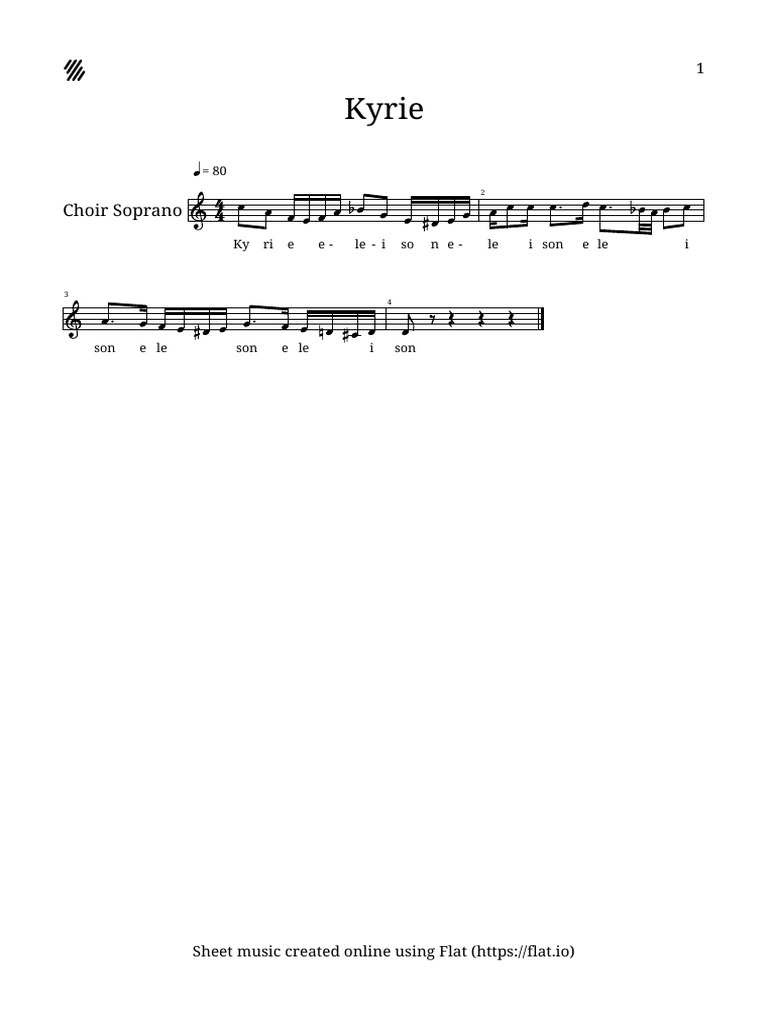 Kyrie | PDF