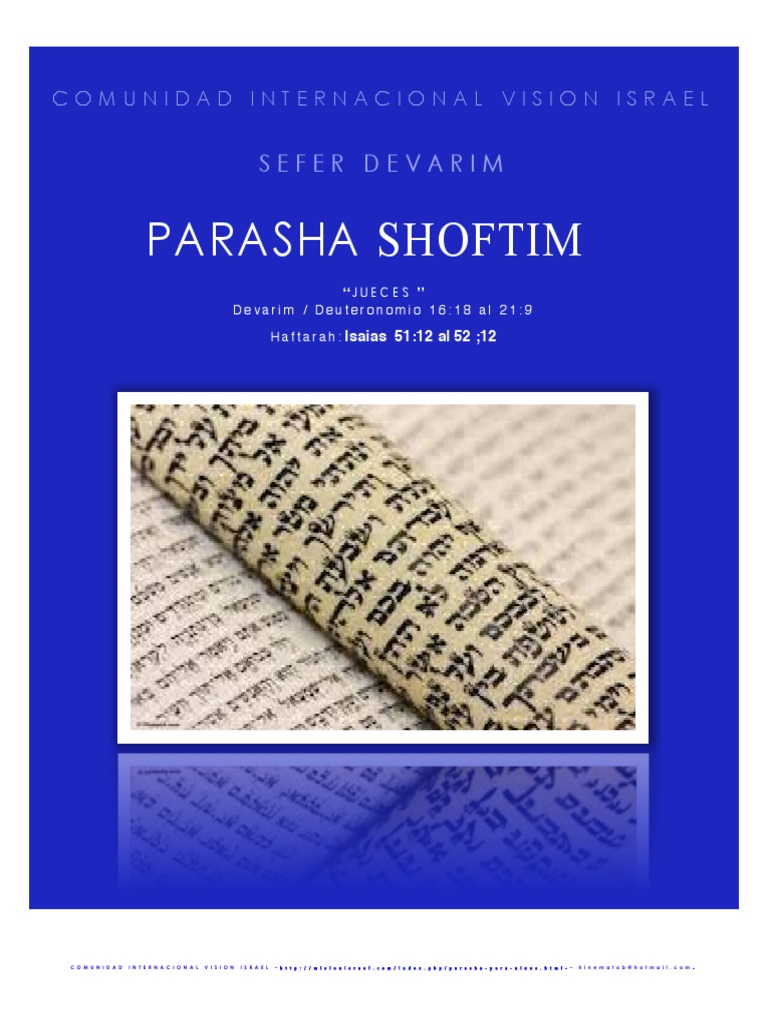 Parashat Shoftim | PDF | Religión y creencia