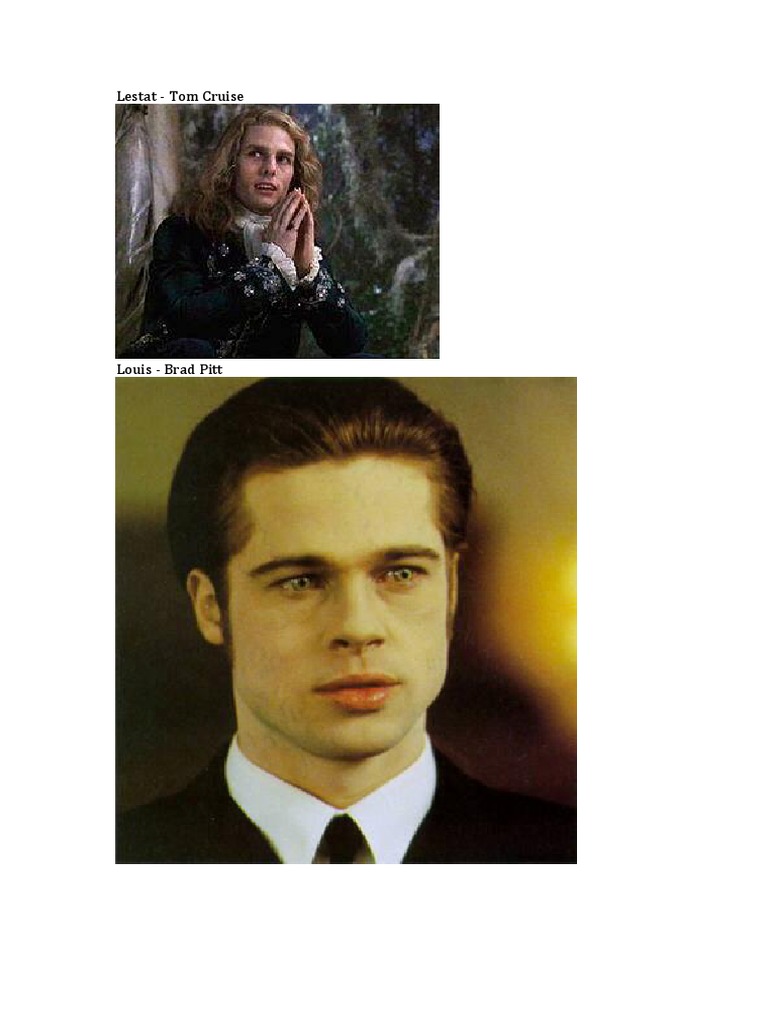 Lestat - Tom Cruise | PDF
