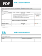 Severity, Exposure & Probability (SEP) Risk Assessment Model | PDF ...