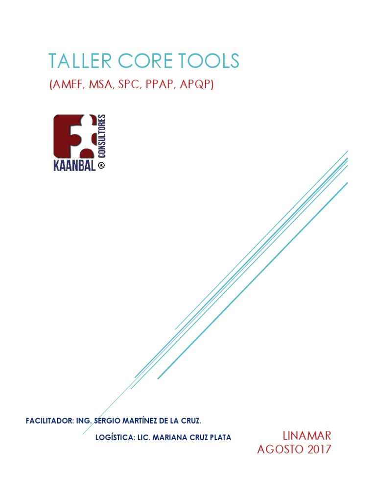 Manual Core Tools LINAMAR | PDF | Medición | Calibración