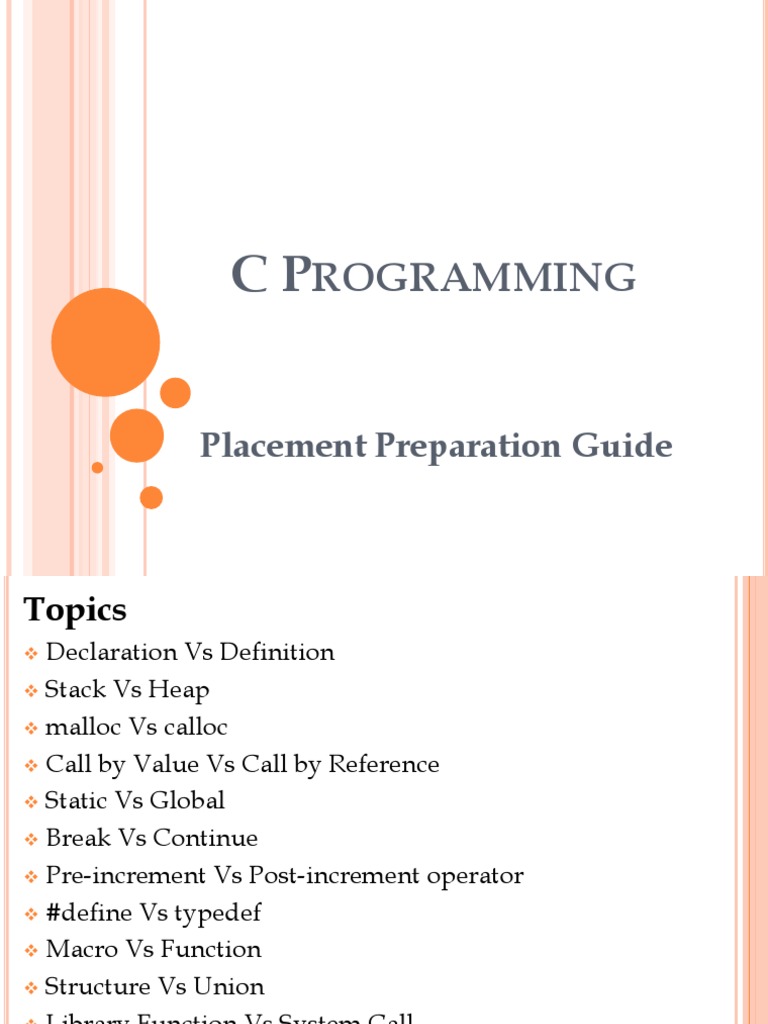 C Programming Pdf C Programming Language Pointer Computer Programming