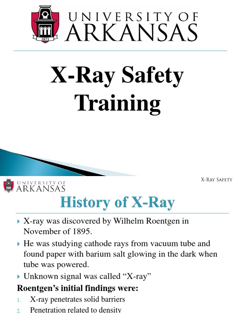 X Ray | PDF | X Ray | Radiation Protection