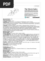 Merck Index | PDF | Merck & Co. | Chemistry
