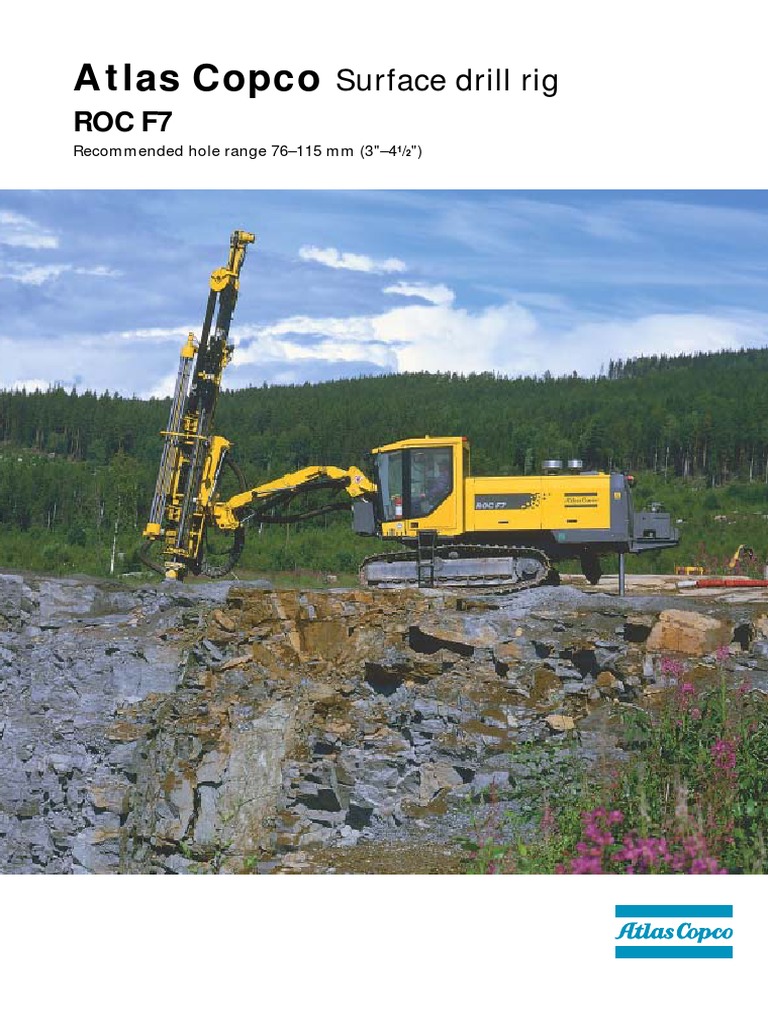 116.atlas Copco Roc d7 - Handbook | PDF | Drill | Engines