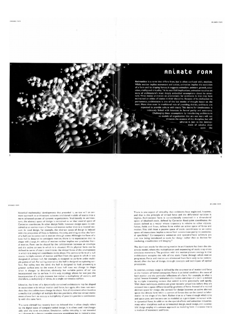 Animate Form | PDF