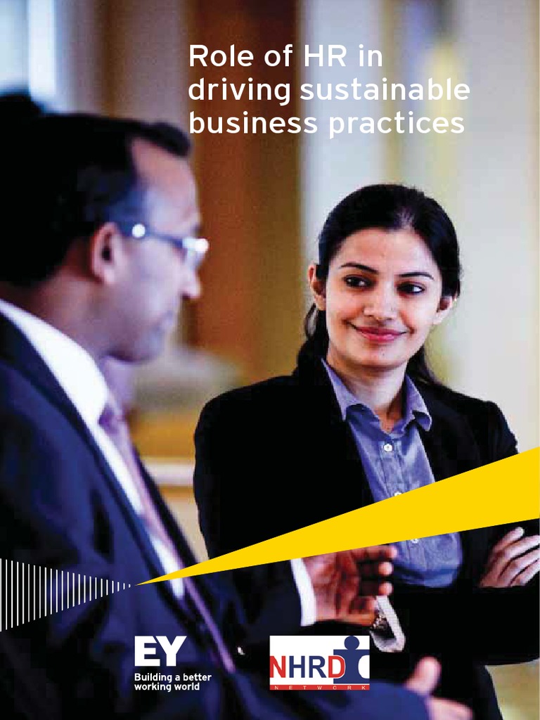 EY Role of HR in Driving Sustainable Business Practices | PDF ...