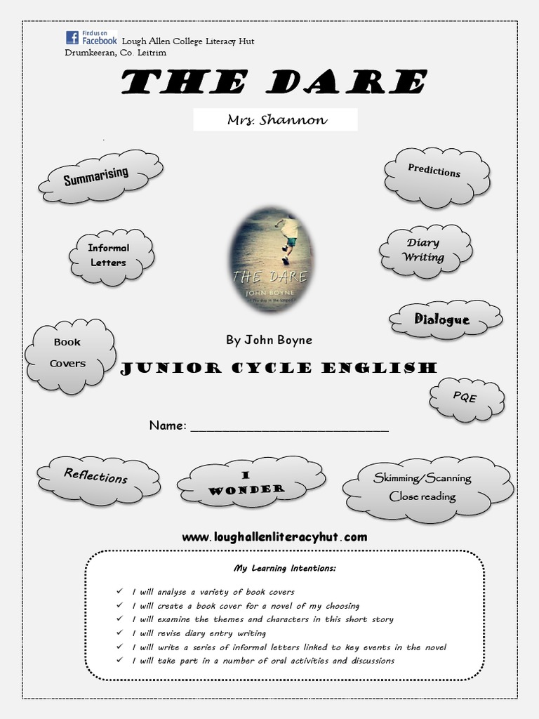 The Dare by John Boyne Booklet | PDF