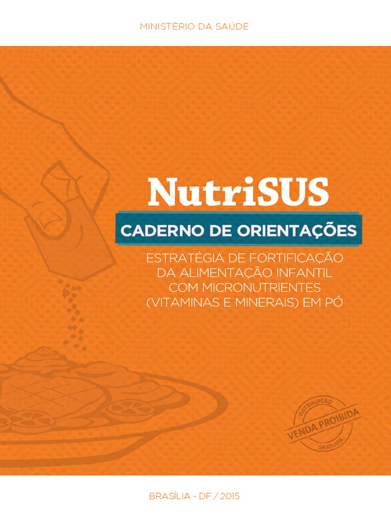 Caderno de Orientações - Nutrisus | PDF | Vitamina | Diarreia