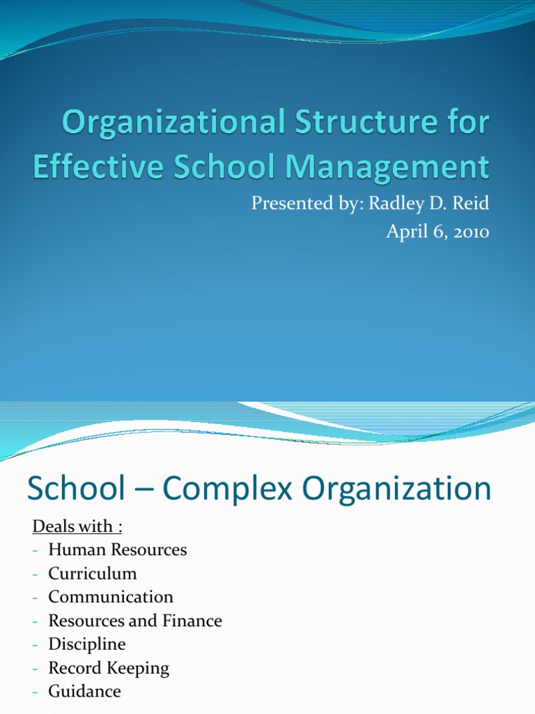 A Comprehensive Analysis of Organizational Structures and Effective ...
