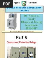 OC & EF Protection | PDF | Relay | Power Engineering