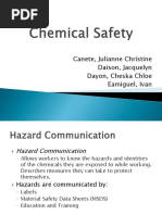 MSDS Training Presentation | PDF | Toxicity | Dangerous Goods