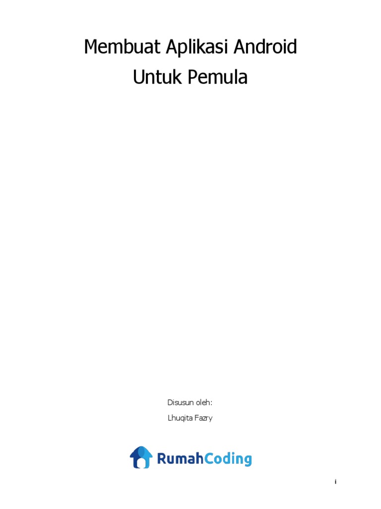 Membuat Aplikasi Android Dengan Android Studio | PDF | Komputer