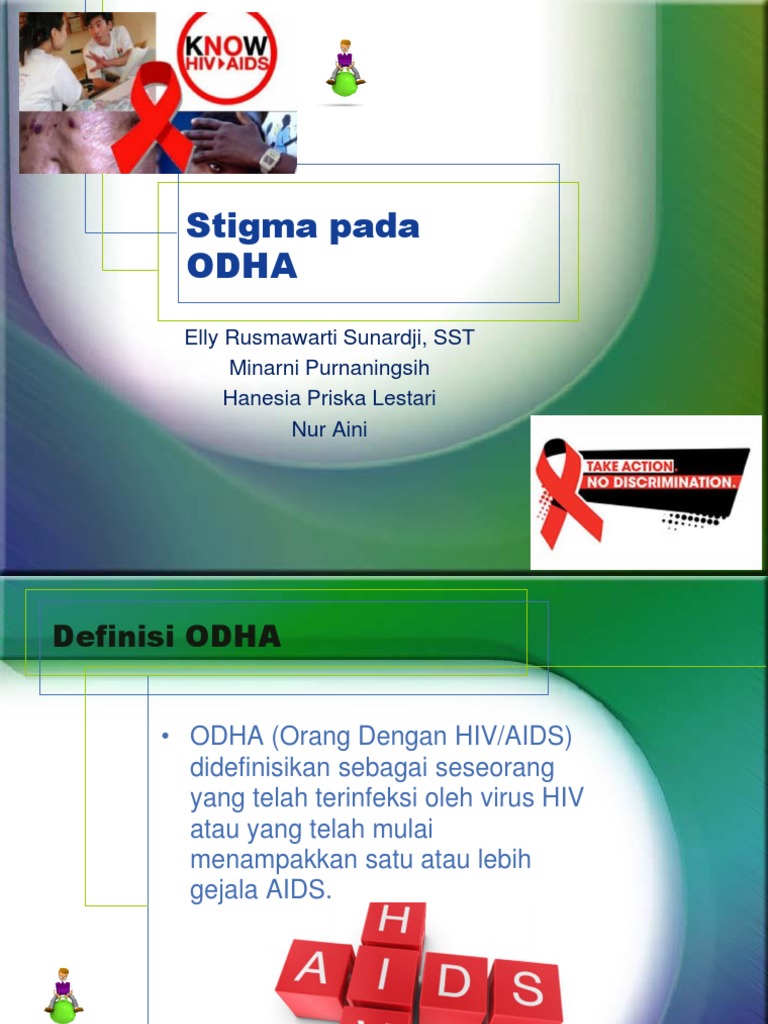 Stigma Pada ODHA | PDF