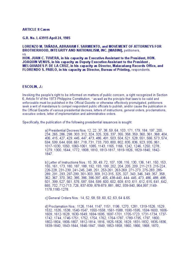 Persons Arts. 1-18 Cases | PDF | Mandamus | Justice