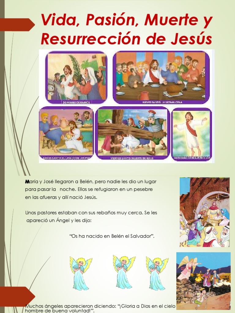 Vida Pasion y Muerte de Jesus | PDF | Reyes Magos | Jesús