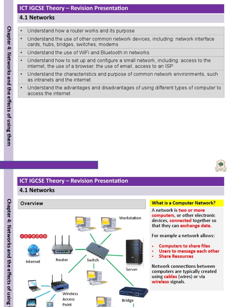 4.1 Networks | PDF | Computer Network | Network Switch