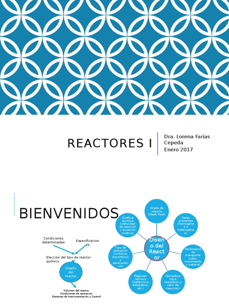 Cinética de Las Reacciones Homogéneas | Cinética química | Reactor Quimico