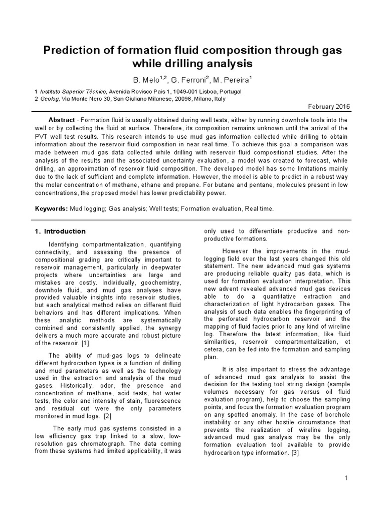 Extended Abstract - Oil and Gas | PDF | Petroleum Reservoir | Gases