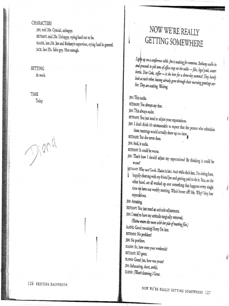 Ten Minute Plays | PDF