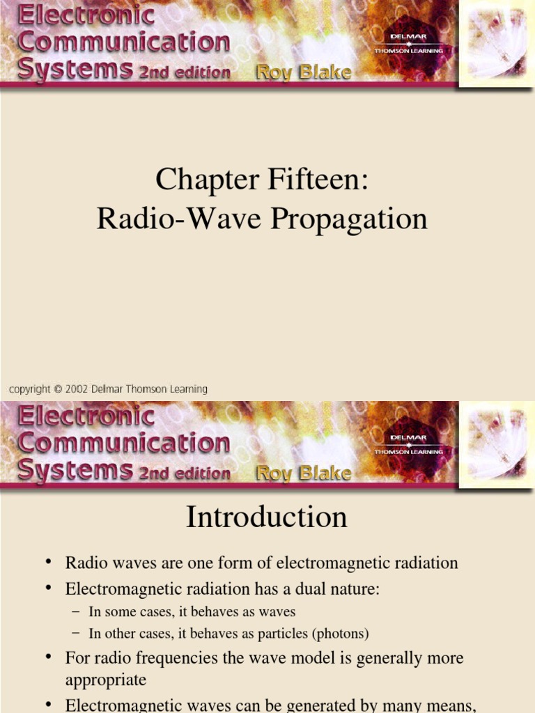 Radio Wave Propagation Overview | PDF | Radio Propagation ...
