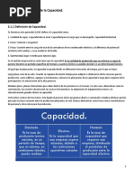Cuadro Comparativo de La Capacidad Máxima, Capacidad Efectiva e ...