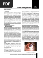Hyphema and Hypopyon | PDF | Clinical Medicine | Medical Specialties