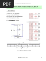 Perhitungan Base Plate Dan Angkur | PDF
