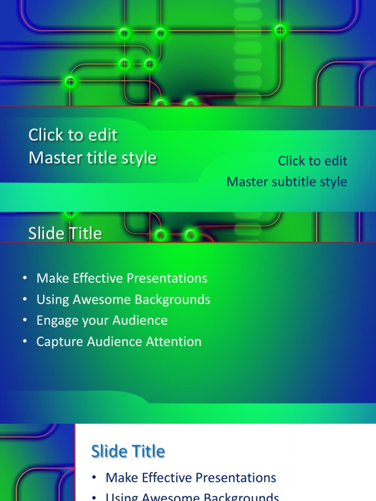 Green Template 0001 | PDF