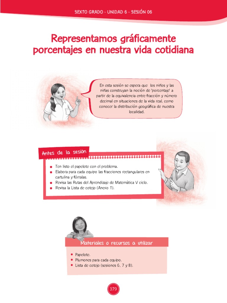 Porcentajes en la Vida Cotidiana 6to Grado | PDF | Porcentaje | Turismo