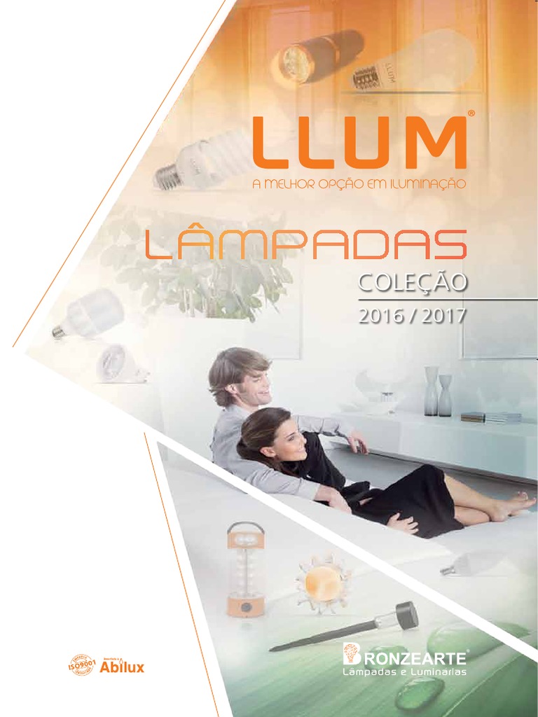 Catálogo Geral Lâmpadas LLUM (2016-2017) | PDF | Lâmpada incandescente ...