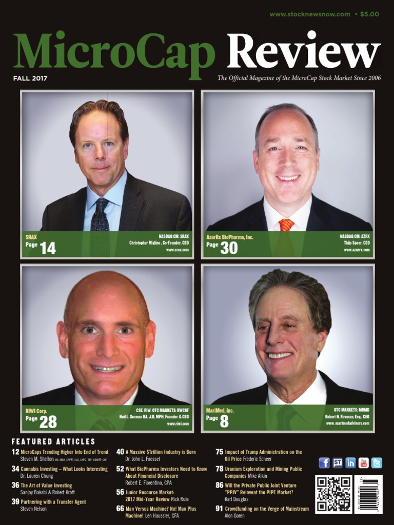 MicroCap Review Fall 2017 | PDF | Securities (Finance) | Securities Act Of 1933