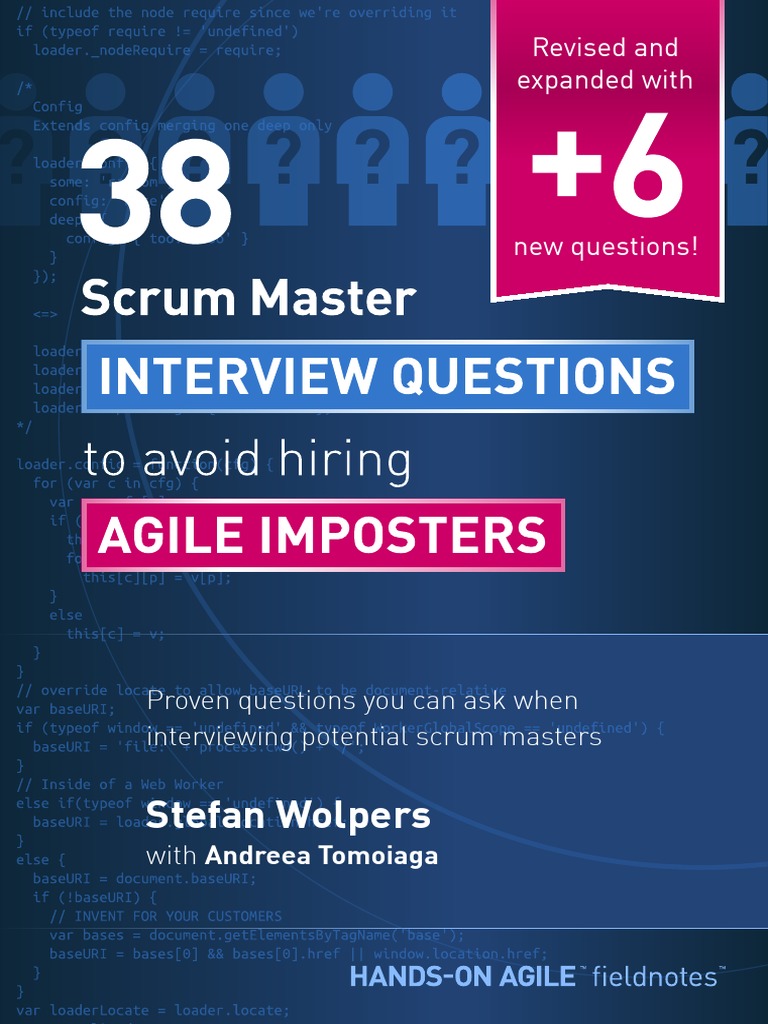 Hands-On-Agile-38 6 Scrum Master Interview Questions 2017-03-21 | Download Free PDF | Scrum ...