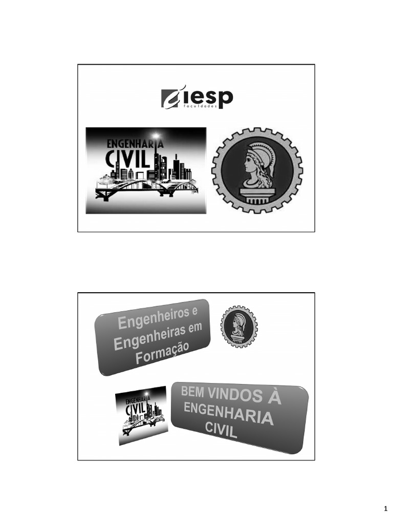 Pdf Fundamentos De Engenharia Aula 01 Parte 01 Pdf Engenharia