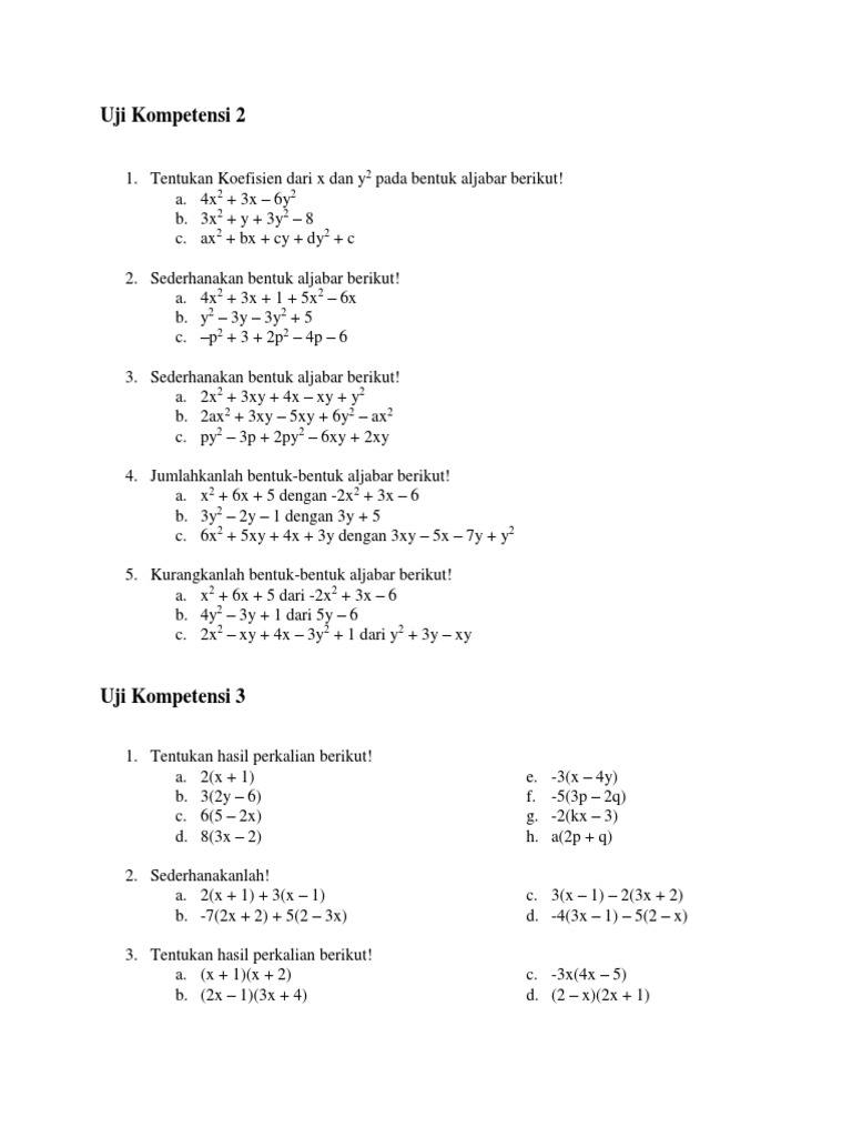 Primary Math Algebra | PDF