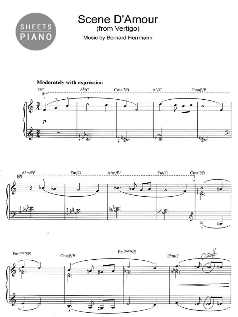 Bernard Herrmann Scene Darmour | PDF