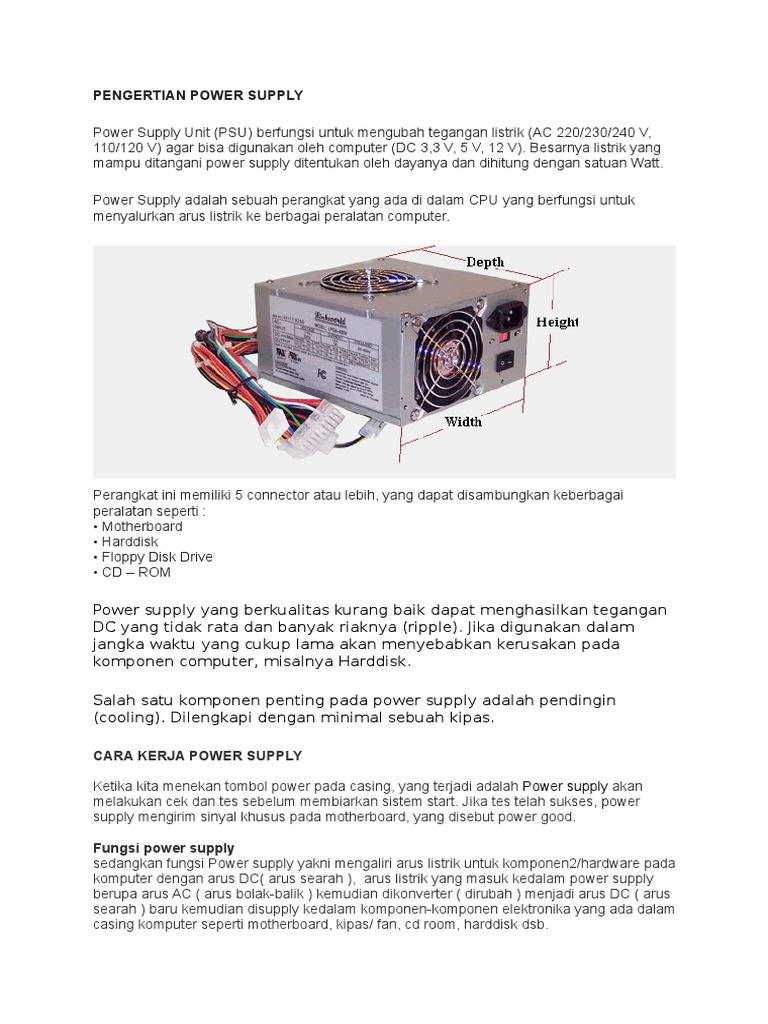 Power Supply | PDF