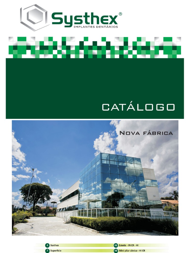 Systhex Catalogo 2016 PT BR | PDF
