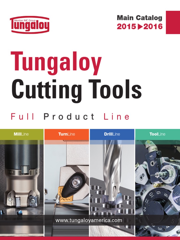 Tungaloy Body Complete Book | PDF | Machining | Equipment