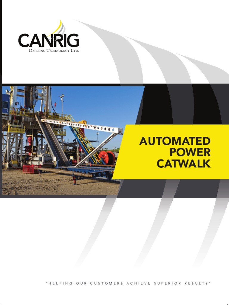 Automated Power Catwalk | PDF | Crane (Machine) | Drilling Rig