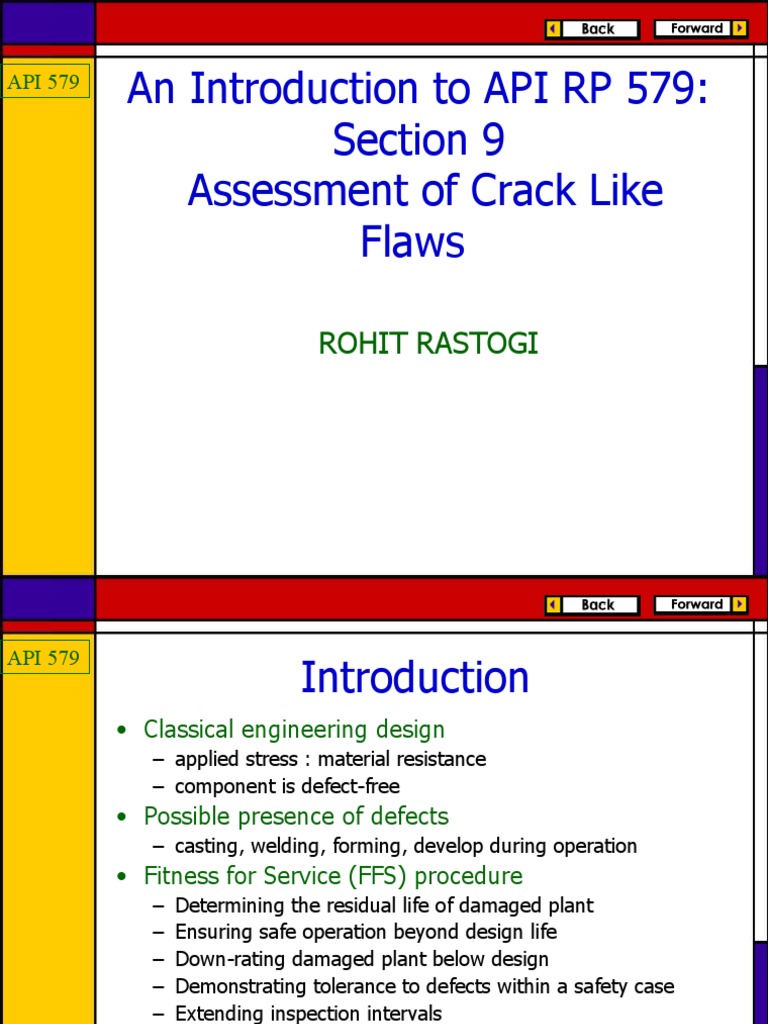 API 579: Assessing Crack-Like Flaws | PDF | Fracture | Leak