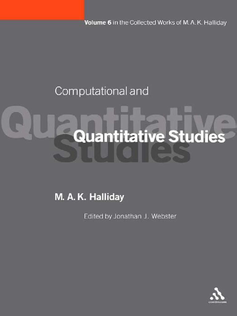 2005-Collected Works of M. A. K. Halliday Volume 6 Computational and ...