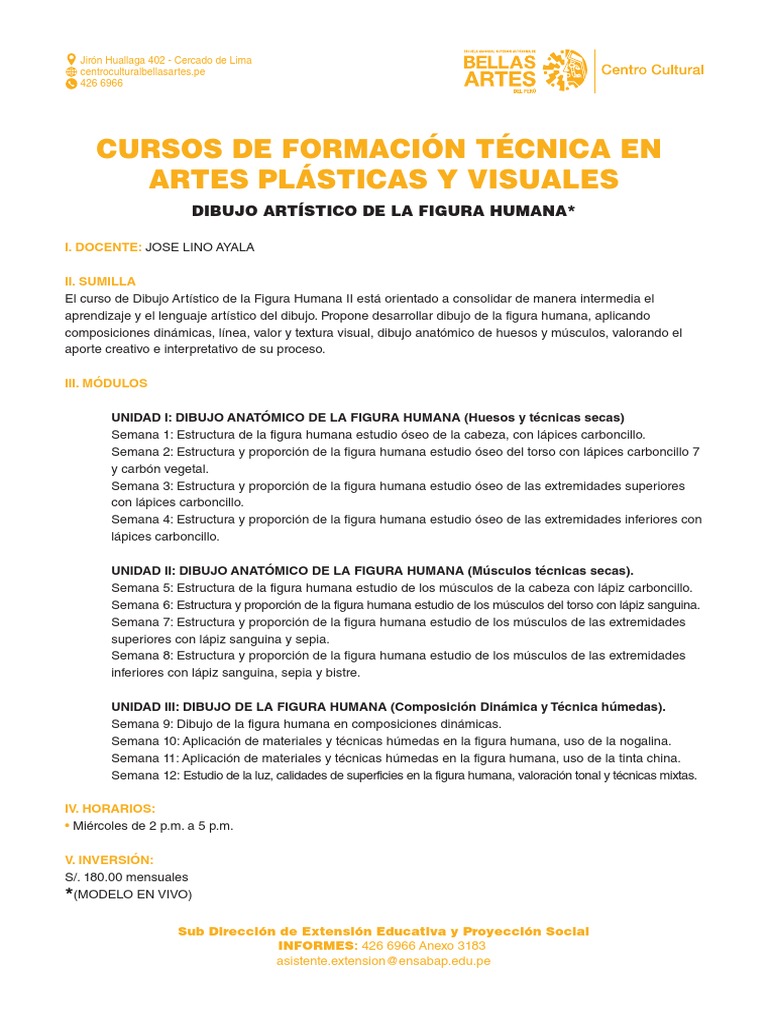 Dibujo Artístico De Figura Humana Pdf Dibujo Lápiz