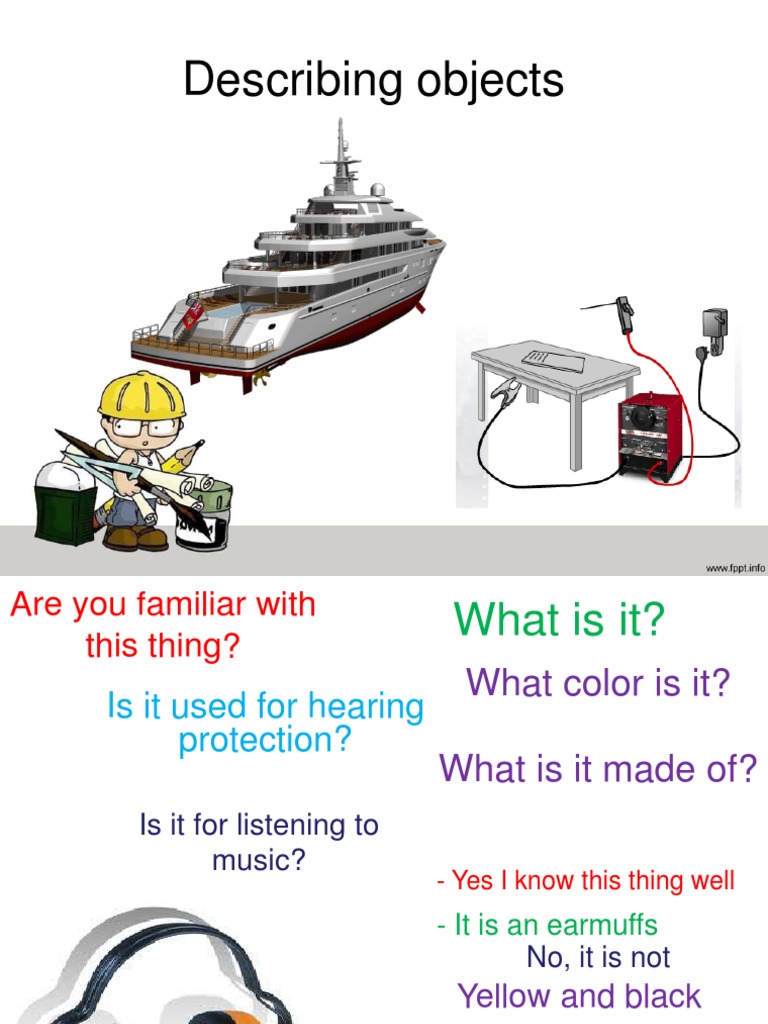 Meet 1 Describing Objects | PDF
