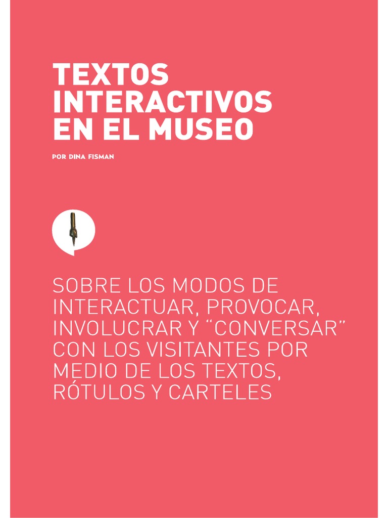 Textos Interactivos en El Museo | PDF
