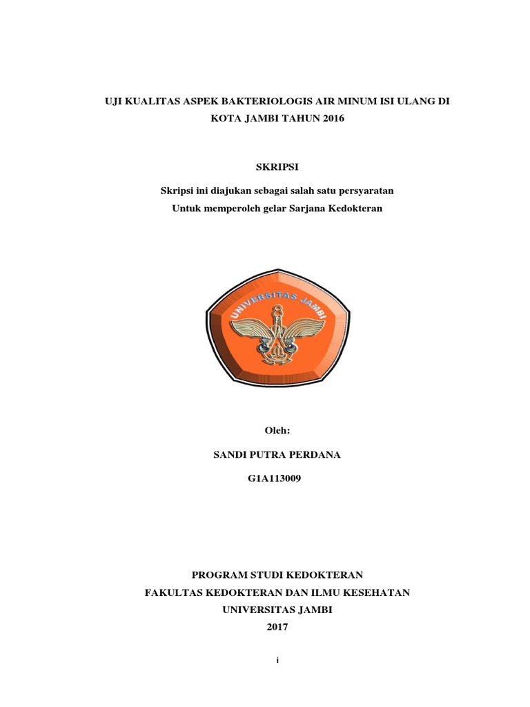 Sandi Putra Perdana G1a113009 PDF | PDF | Kesehatan Holistik | Sains ...