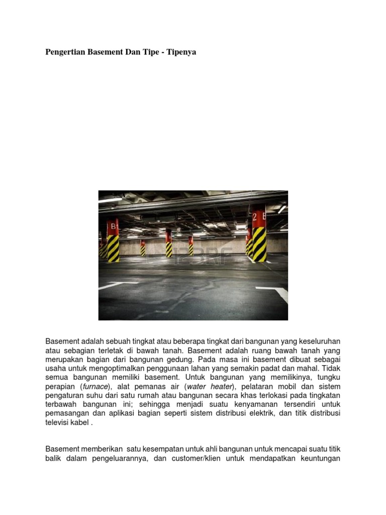 Struktur Basement | PDF