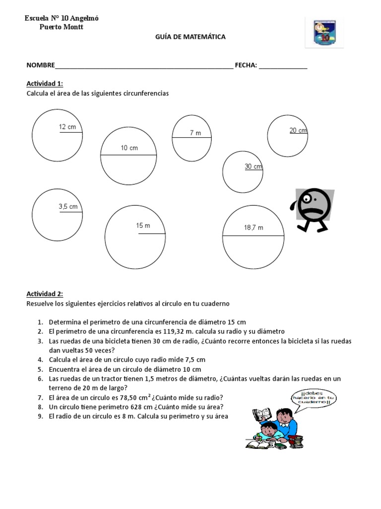 Guía Circulo 7mo Básico